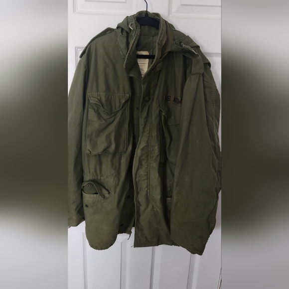 U.S. Army | Jackets & Coats | Us Army Green Military Field Jacket ...